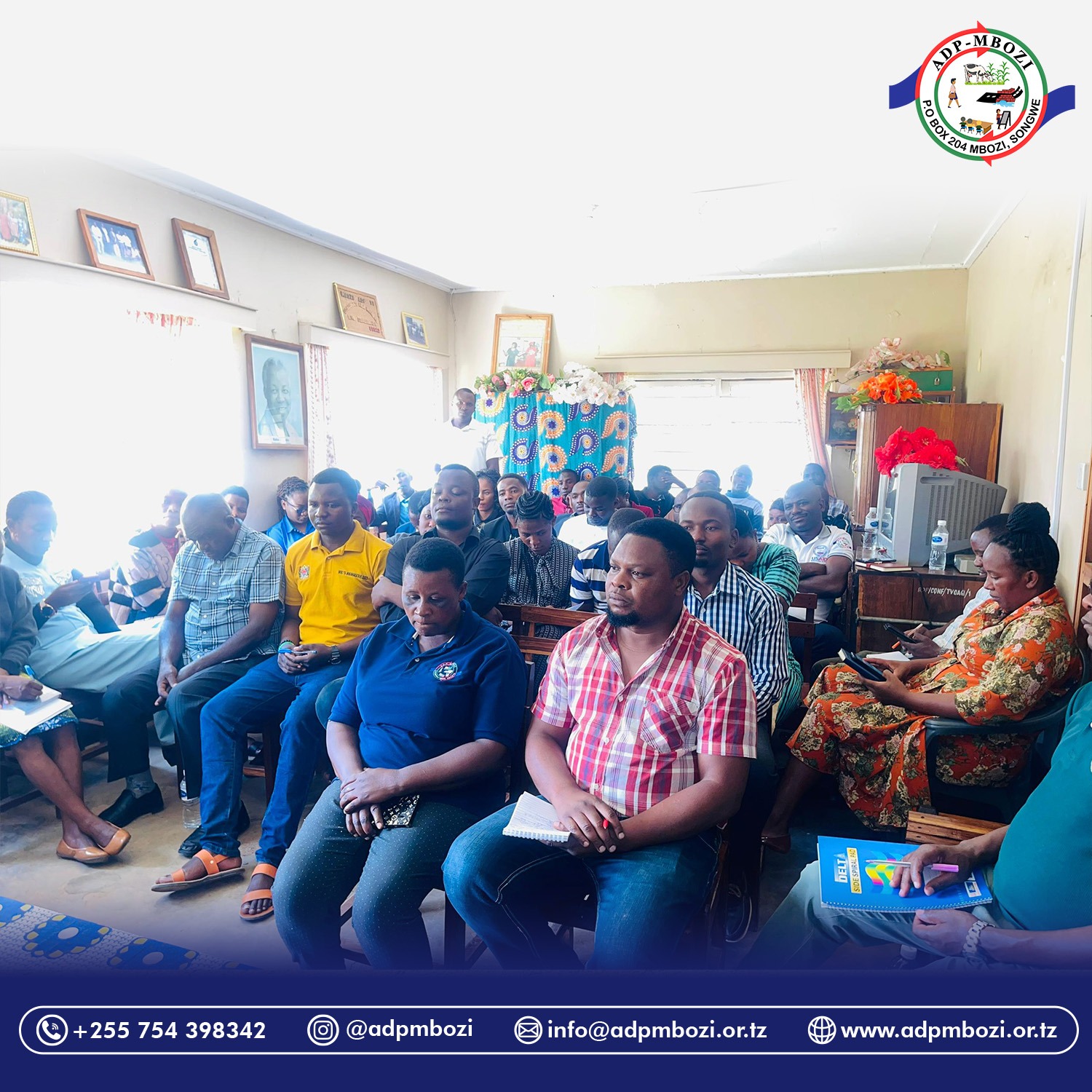 ADP Mbozi Staff meeting with Board members - ADP Mbozi